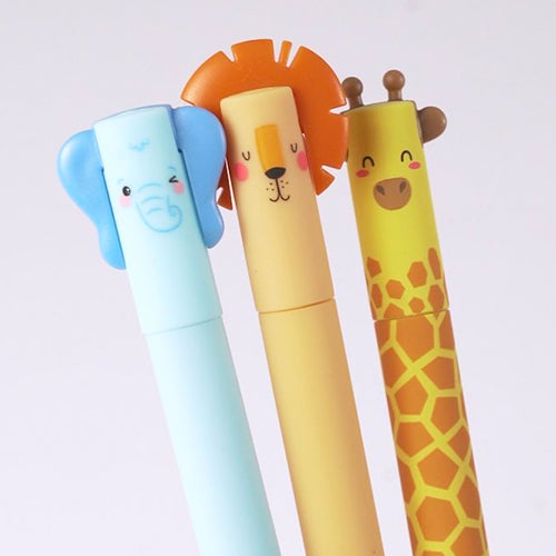 Legami Erasable Gel Pens - Cute Character Pens