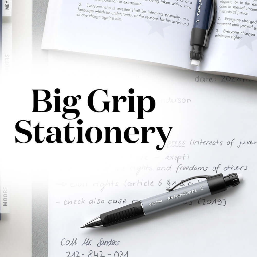 Big Grip Pens - comfortable chunky pens