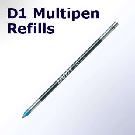 D1 Multipen Refills - choose from a range of colours