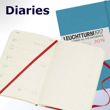 Diaries for 2024, all sorts of shapes, sizes, functions