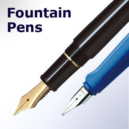 Fountain Pens - huge range, from beginners to luxury pens