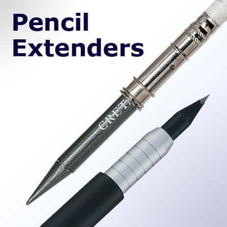 Pencil Extenders - extend the life of your pencils