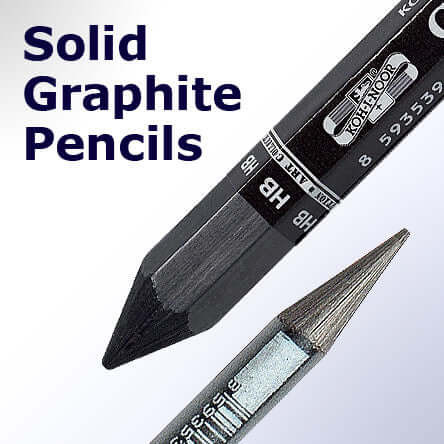 Solid Graphite Pencils - good old-fashioned pencils