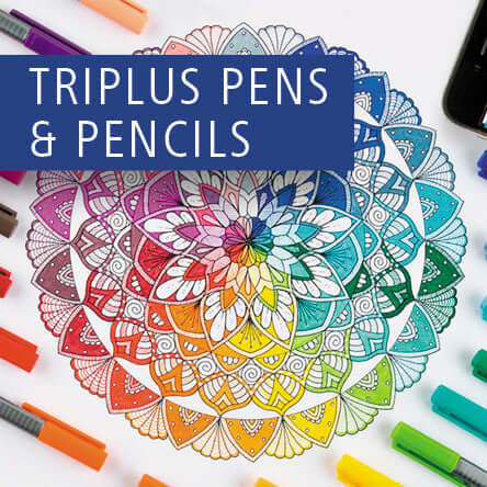 Staedtler Triplus Pens and Pencils - slim but ergonomic
