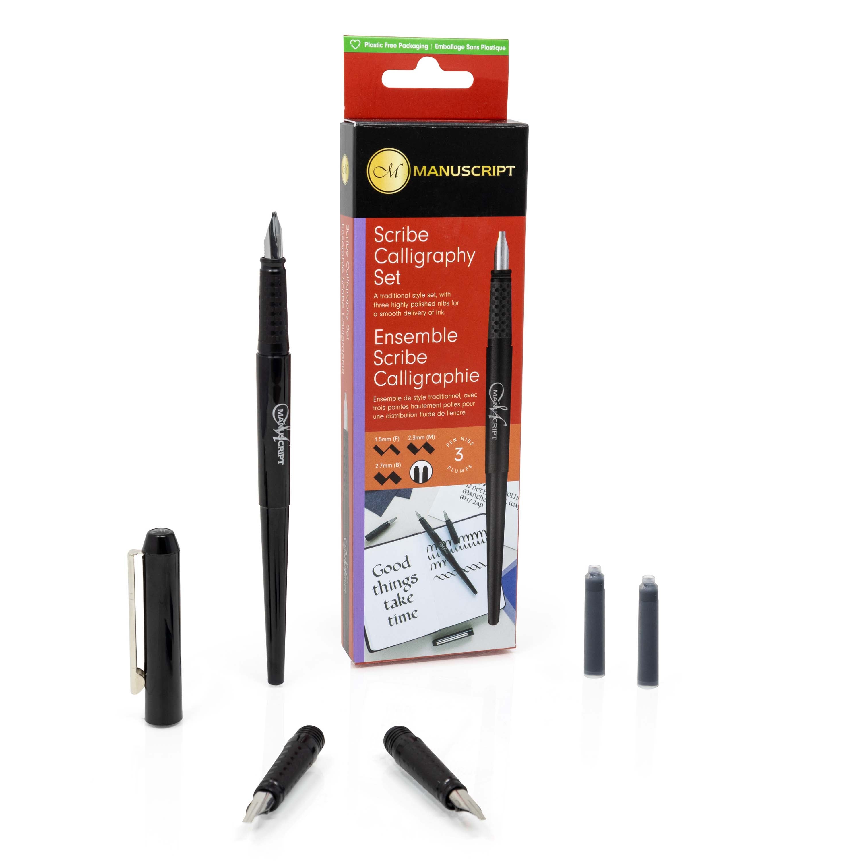 Manuscript Scribe Calligraphy 3 Nib Set