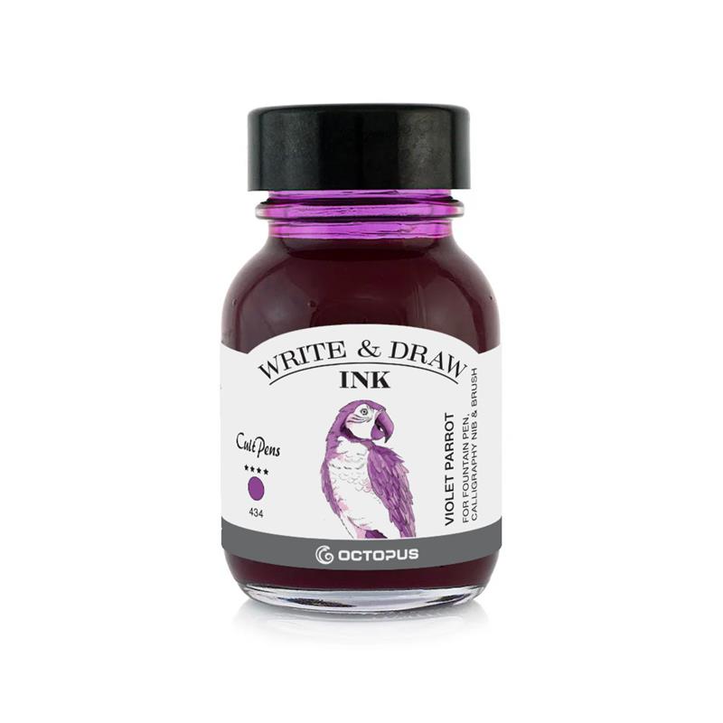 Cult Pens Exclusive Write and Draw Ink 50ml by Octopus Fluids Violet P