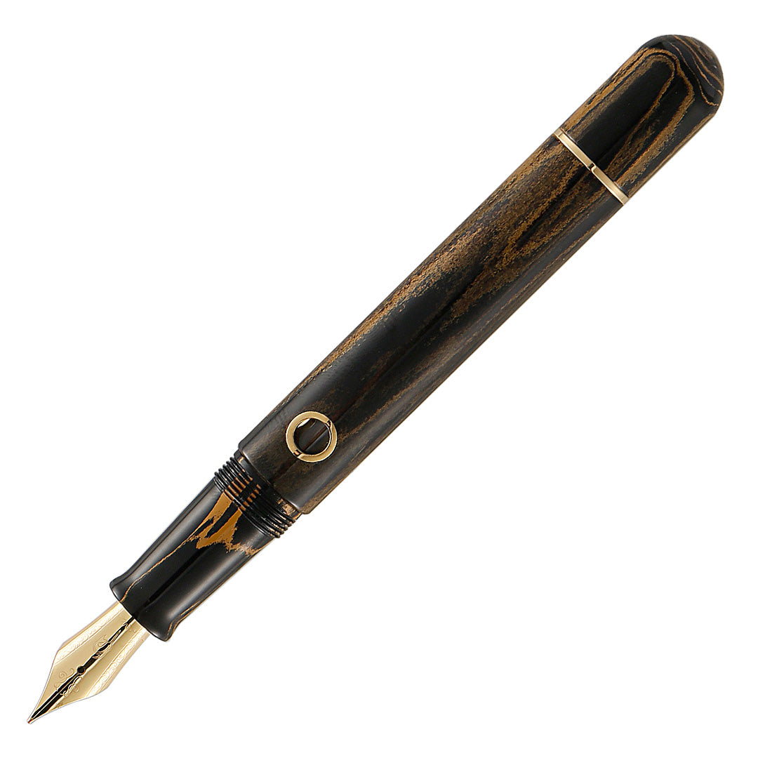 Cult Pens Exclusive Gold Camerae Nautilus Fountain Pen by Nahvalur