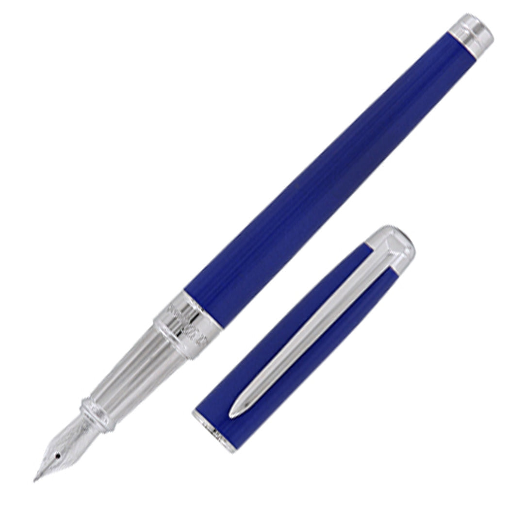 S.T. Dupont Line D Eternity Fountain Pen Sapphire