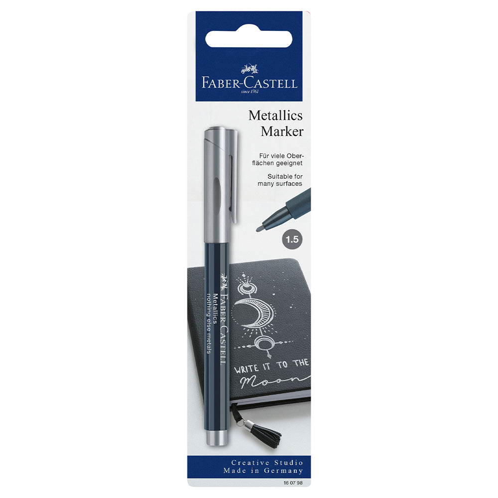Faber-Castell Metallic Marker Silver