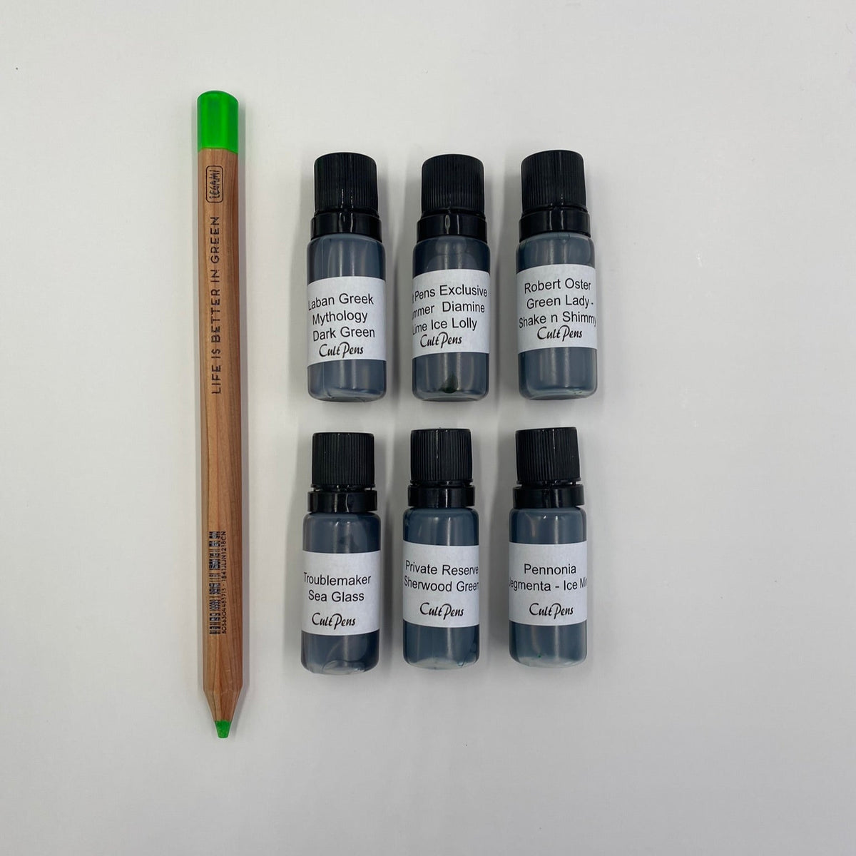 Ink Sampler Box: Gorgeous Greens