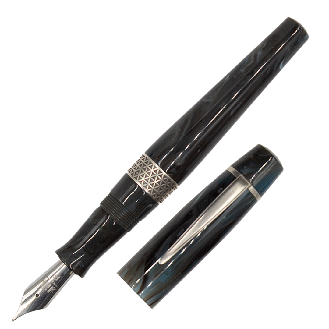 Kilk Orient Haphazard Blue Fountain Pen