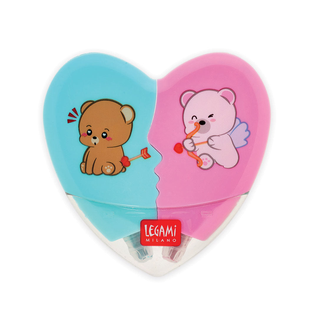 Legami Heart Shaped Highlighter Limited Edition