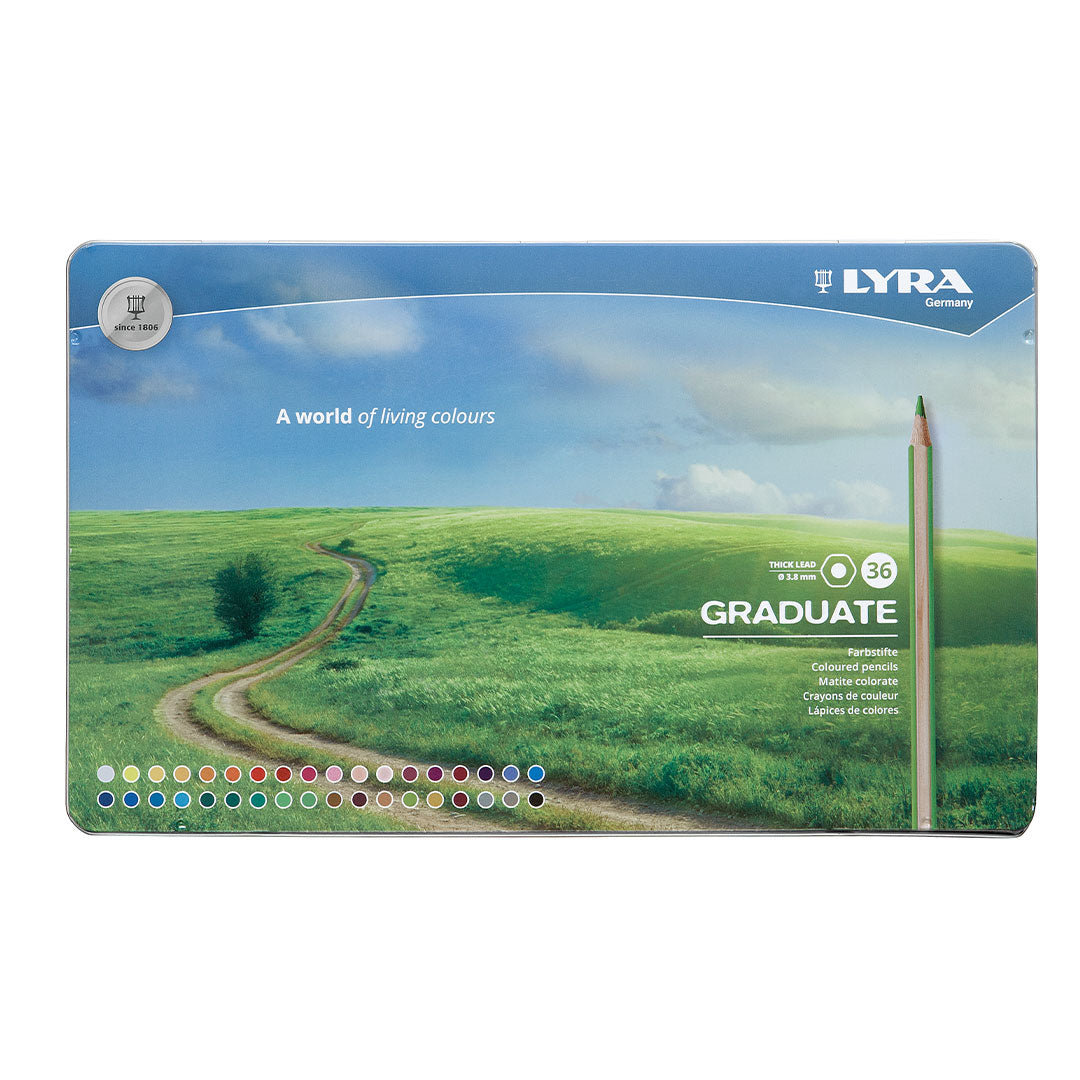 LYRA Graduate Coloured Pencil 36 Tin