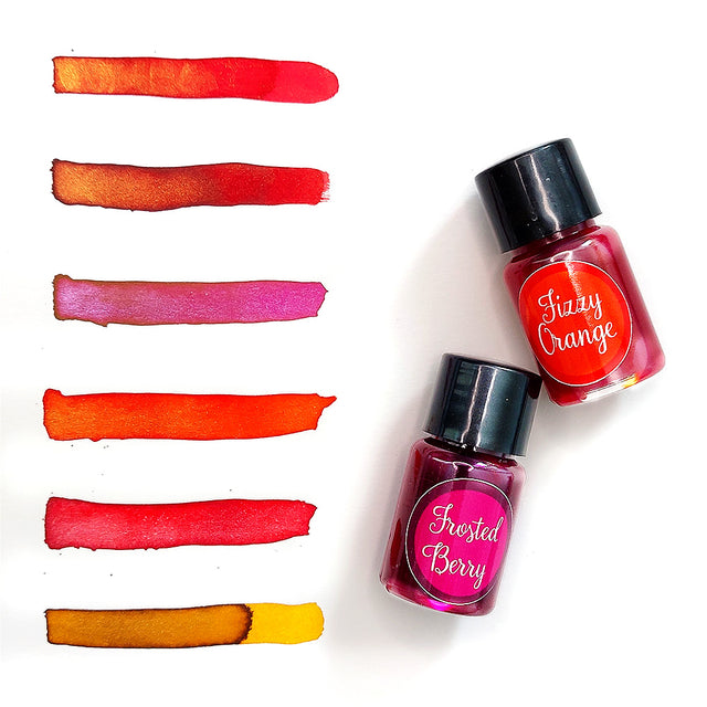 Manuscript Shimmer Ink Set of 6 Sunset