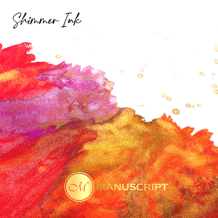 Manuscript Shimmer Ink Set of 6 Sunset