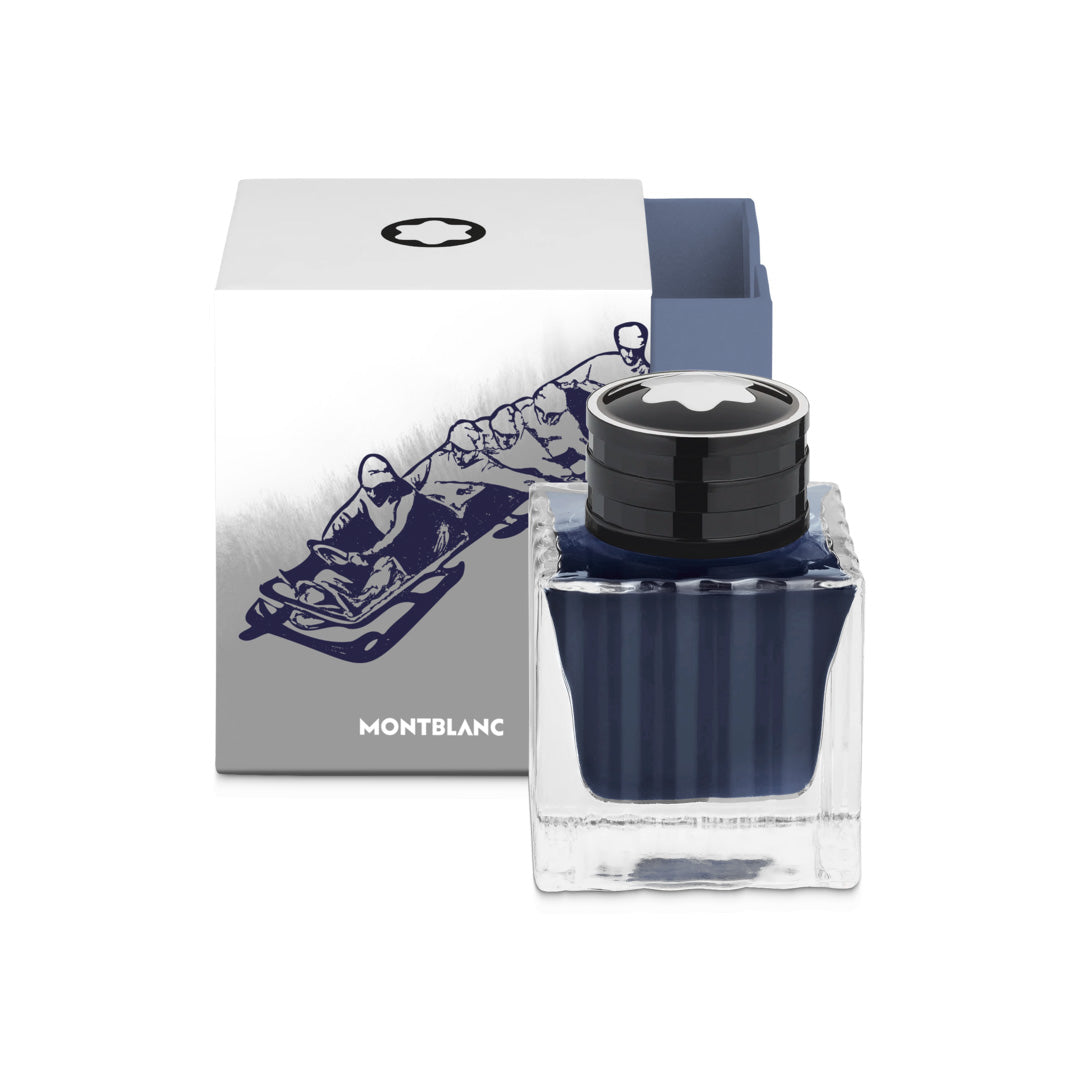 Montblanc Ink Bottle 50 ml Blue Meisterstück The Olympic Heritage Coll