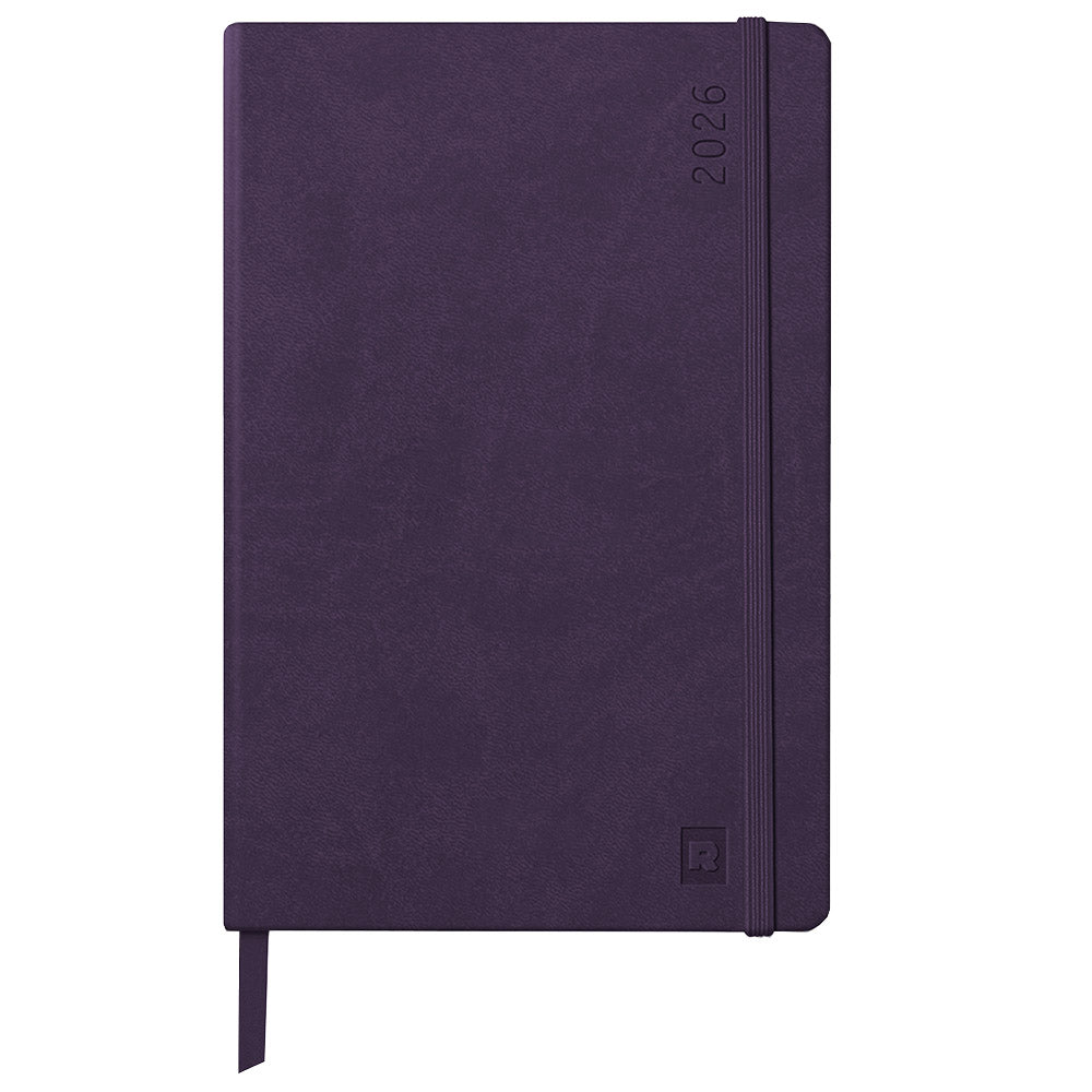 Rhodia Webplanner 2026 Diary A5 Vertical Eggplant