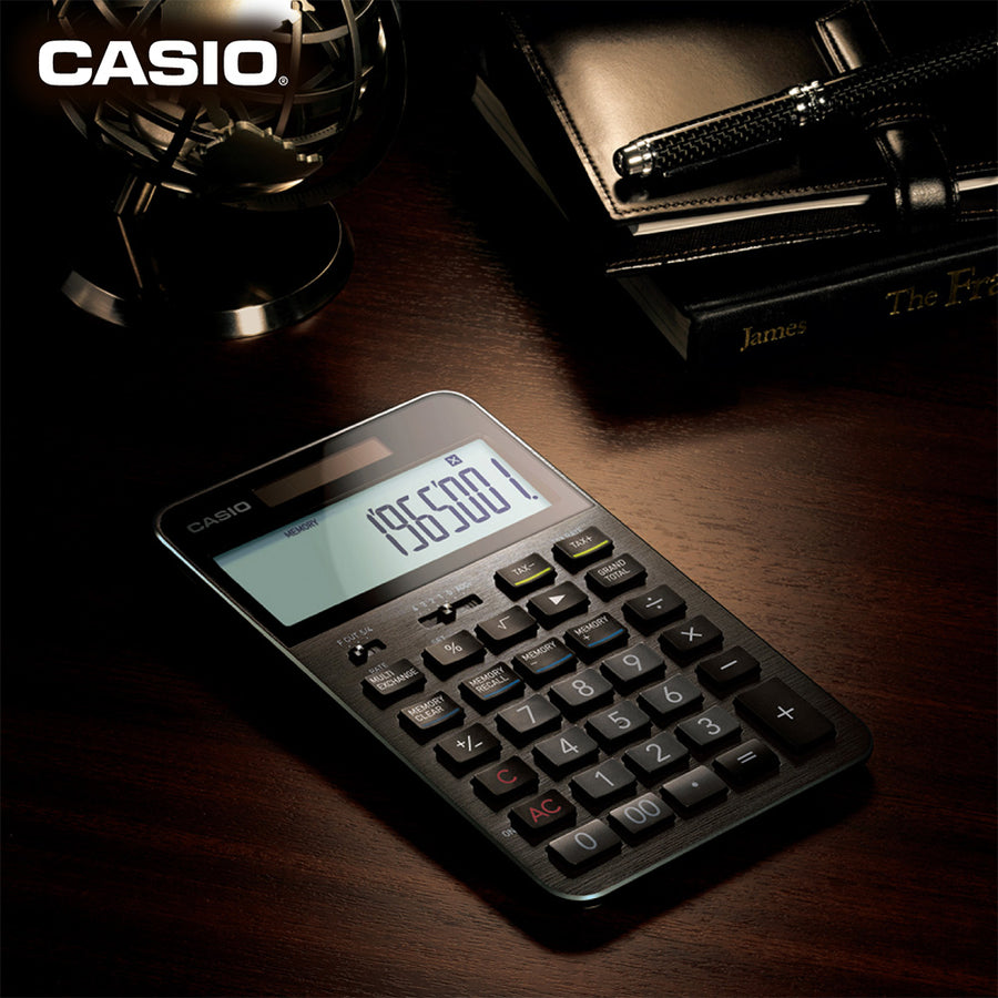 Casio S100X Flagship Desktop Calculator Black