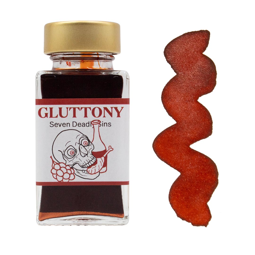 Cult Pens Exclusive 7 Deadly Sins Fountain Pen Ink by Diamine 50ml