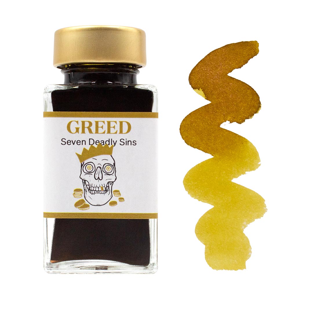 Cult Pens Exclusive 7 Deadly Sins Fountain Pen Ink by Diamine 50ml