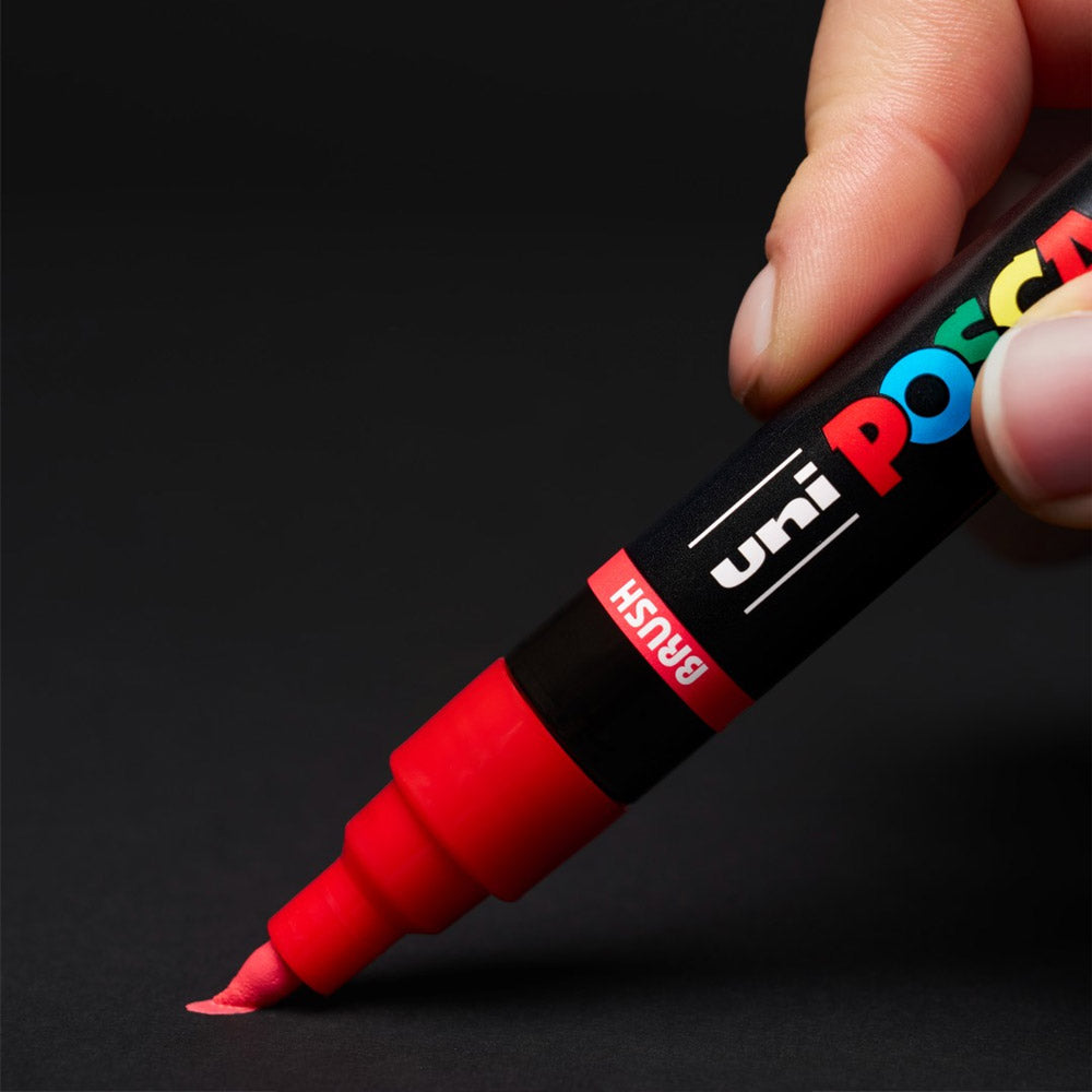 Uni POSCA Brush Marker Pen PC-5BR Medium