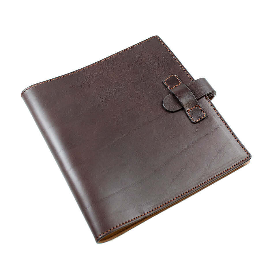 Atoma Pur Leather Folder 185 x 210 Brown