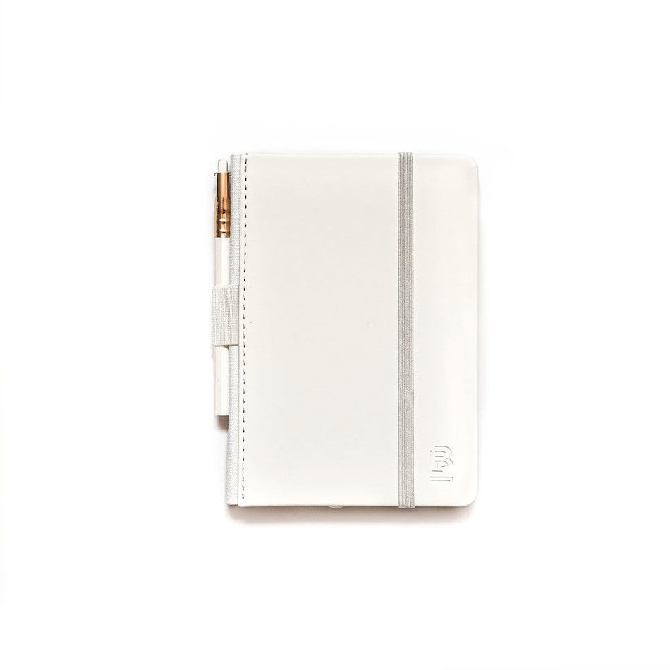 Blackwing Slate Notebook and Pencil Set White A6