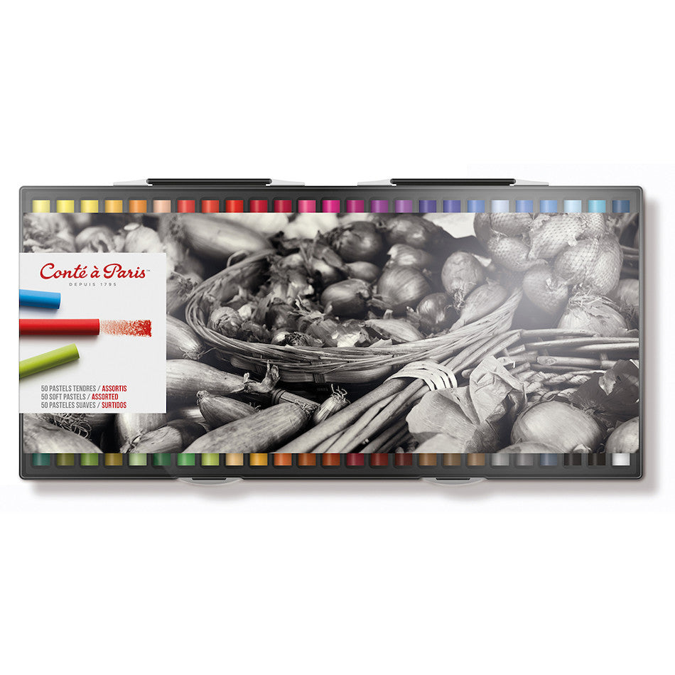 Conté à Paris Soft Pastel Set of 50 Assorted