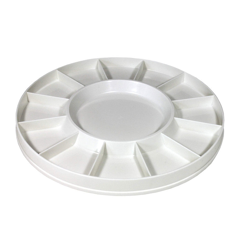 Daler-Rowney Plastic Palette 12-Well Circular Tray