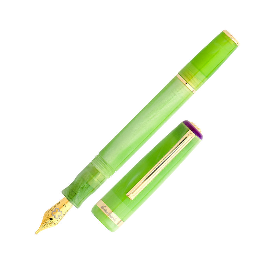 Esterbrook JR Pocket Fountain Pen Key Lime Custom Scribe Nib