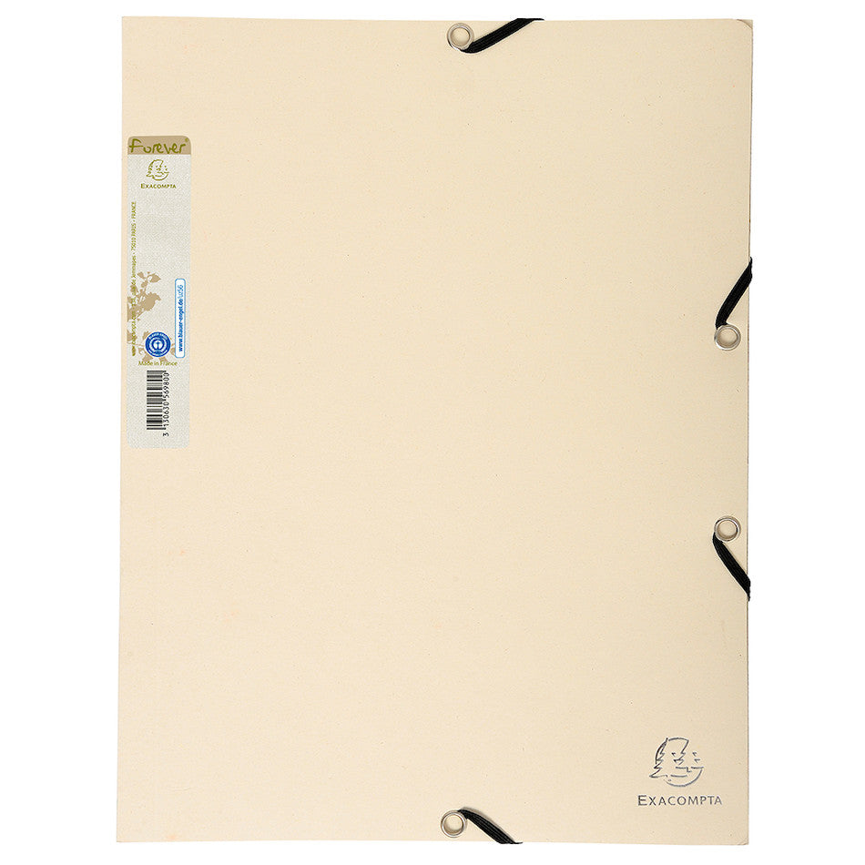 Exacompta Forever Folder 3 Flap Elastic A4 Sand