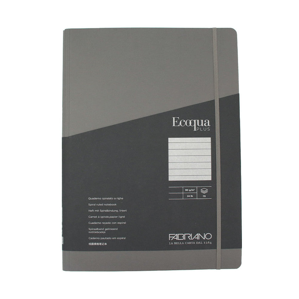 Fabriano EcoQua Plus Hidden Spiral Notebook A4