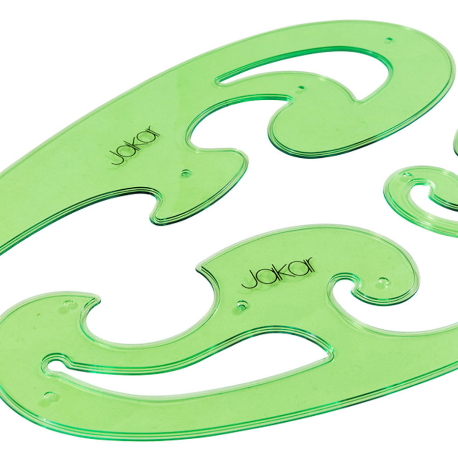 Jakar French Curve Set of 3