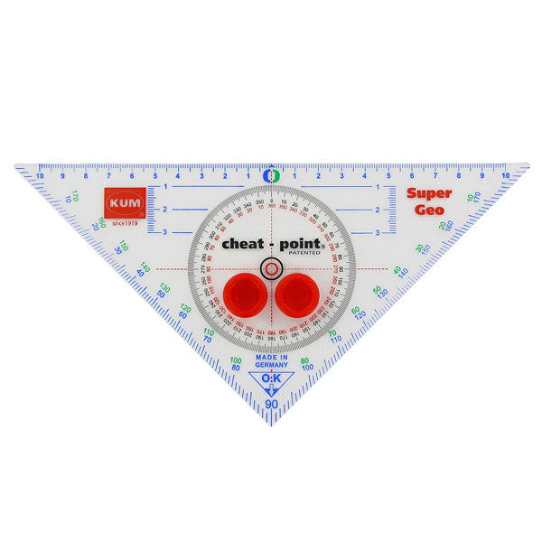 KUM Super Geo Stop & Go Set Square
