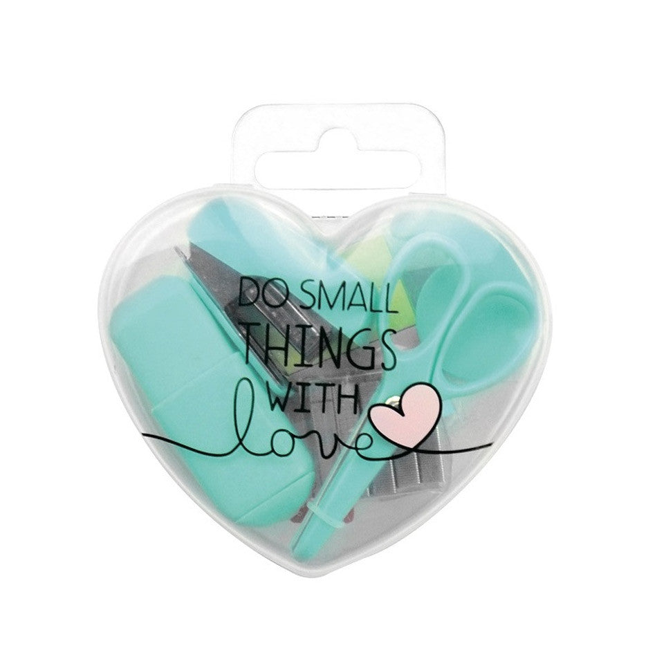 Legami Heart Mini Stationery Set