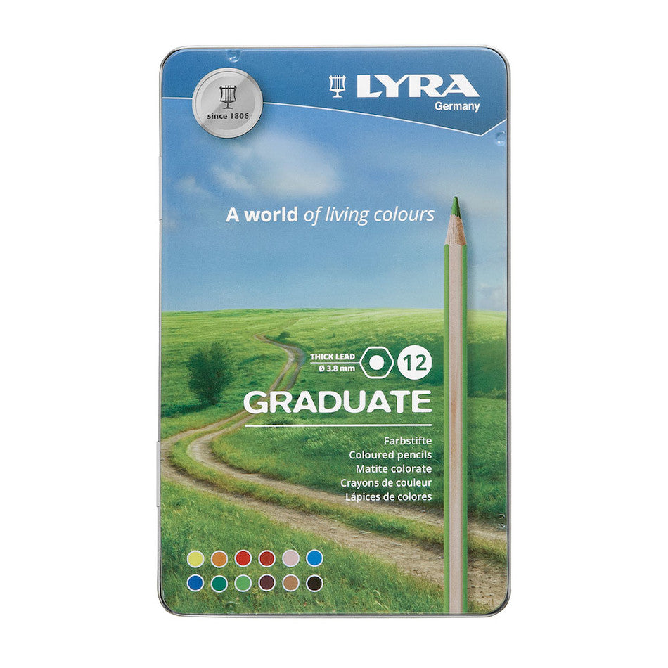 LYRA Graduate Colour Pencils Set of 12