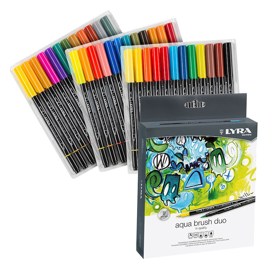 LYRA Aqua Brush Duo Pen Set of 36