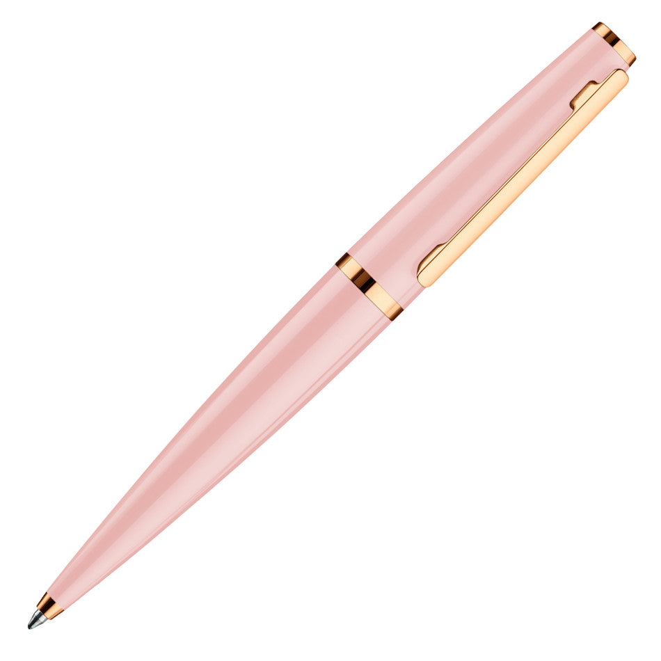 Otto Hutt design 06 Ballpoint Pen Gloss Rose Rosegold Trim