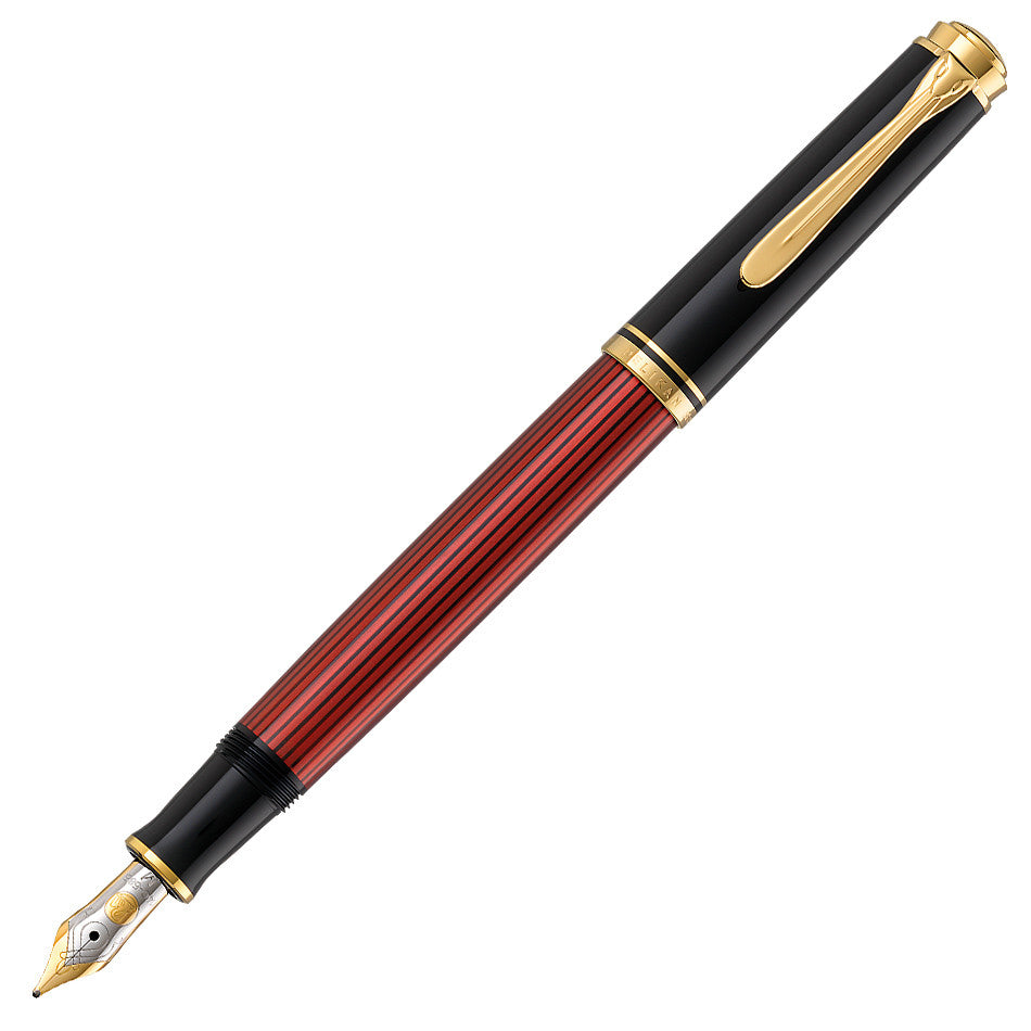 Pelikan Souveran M600 Fountain Pen Black / Red