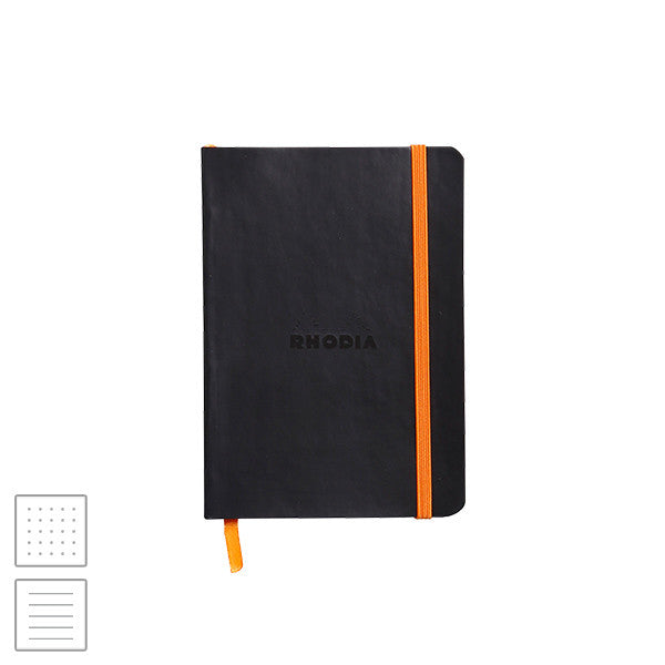 Rhodia Rhodiarama Softcover Notebook A6 (105 x 148) Black