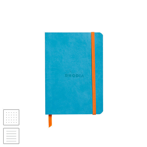 Rhodia Rhodiarama Softcover Notebook A6 (105 x 148) Turquoise