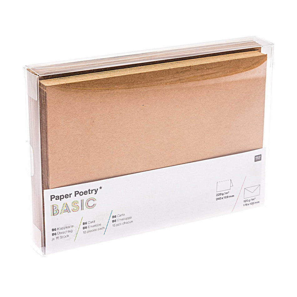 Rico Card Set Kraft B6