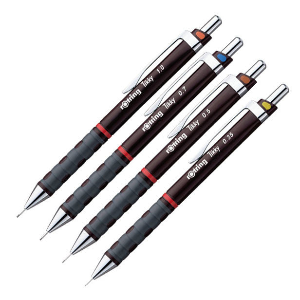 rotring Tikky 3 Pencil Burgundy Barrel