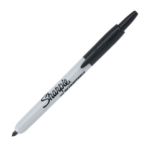 Sharpie Permanent Marker Pen Retractable