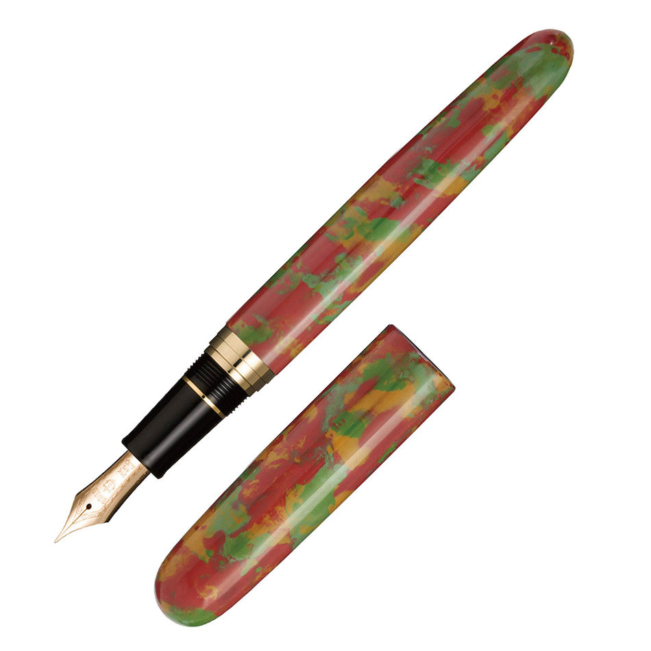 Sailor Shi Rei II Fountain Pen Aomori Ryuumon-nuri 21K Gold Medium