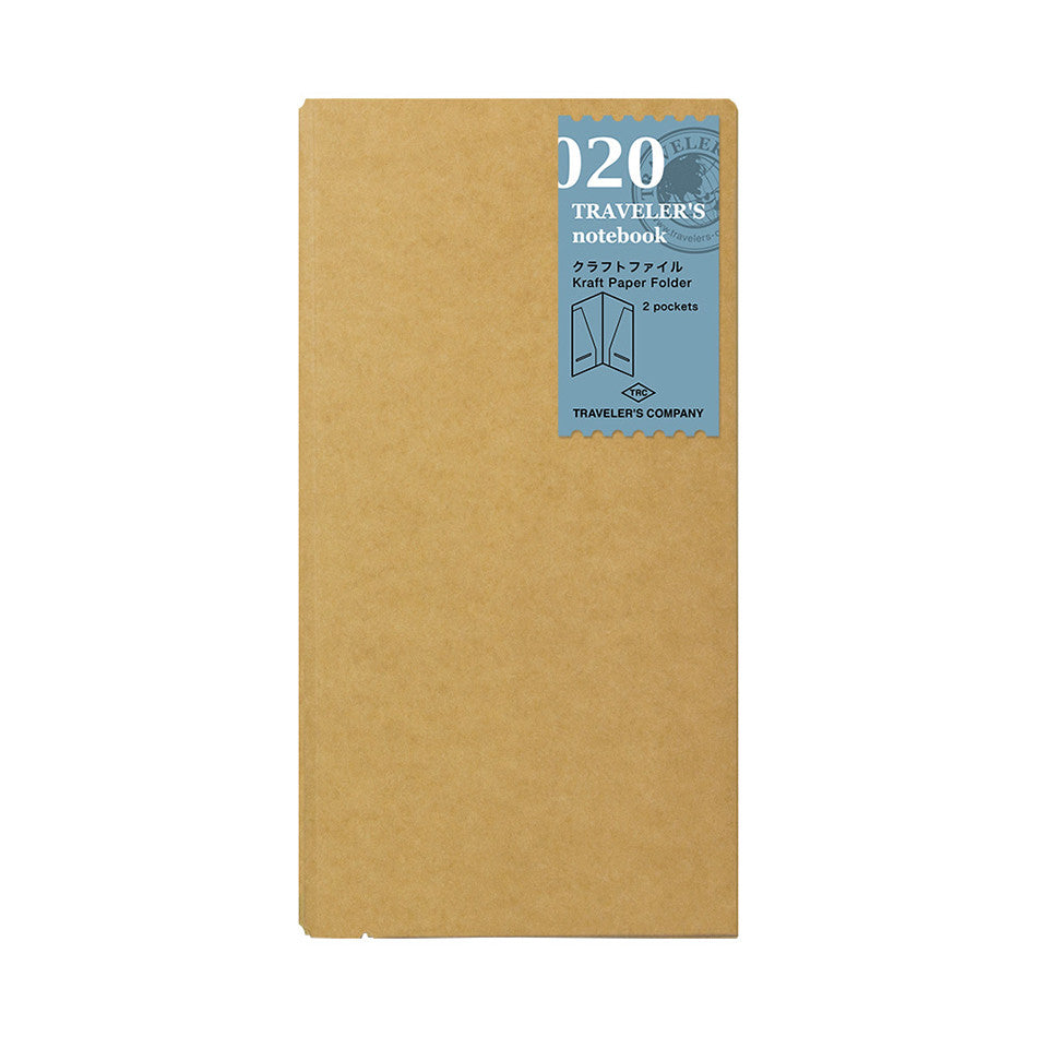 TRAVELER'S COMPANY Notebook Refill Folder Kraft Paper